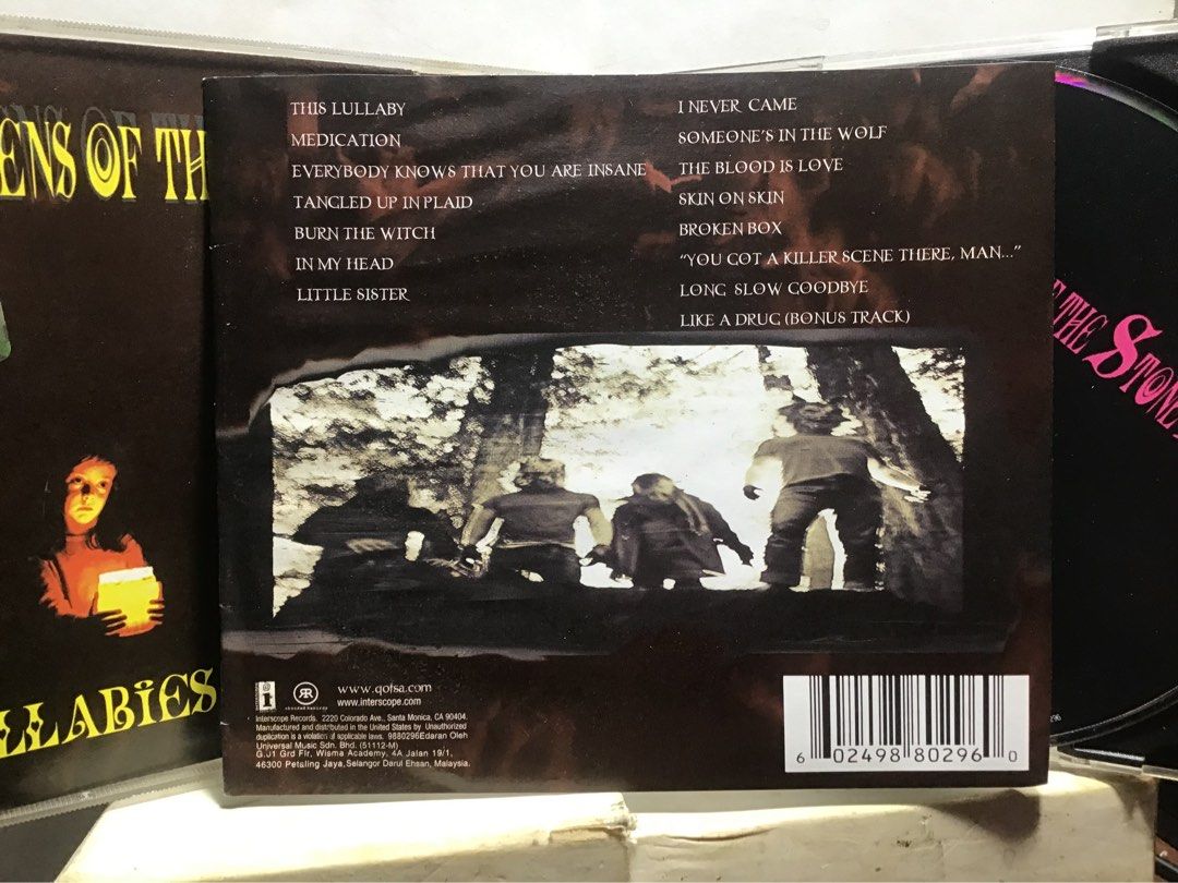 CD QOTSA Queens of the stone Age - Lullabies to Paralyze OOP Anubis ...