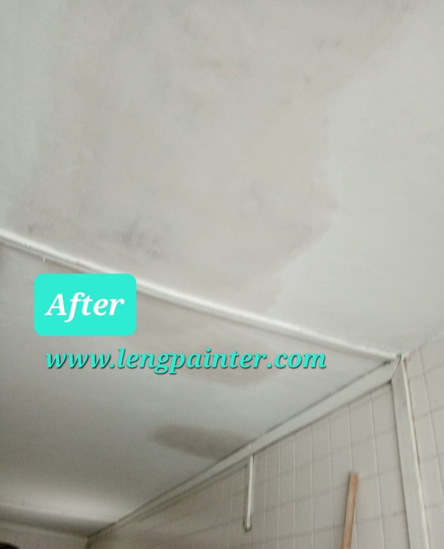 Ceiling repairs,ceiling plaster, Repair and repainting kitchen ceiling ...