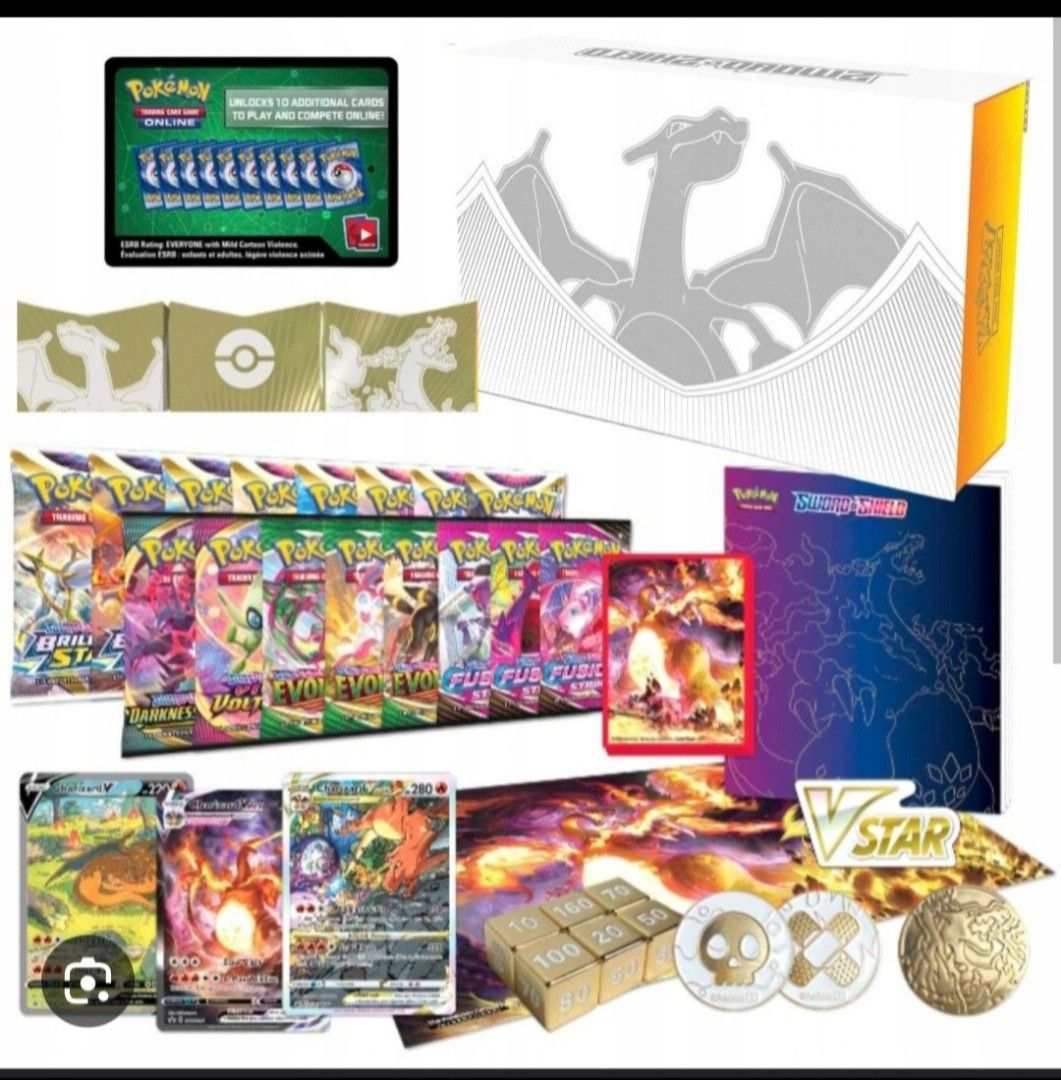 Charizard Upc (Ultra Premium Collection Box)Sword and Shield Evolving ...