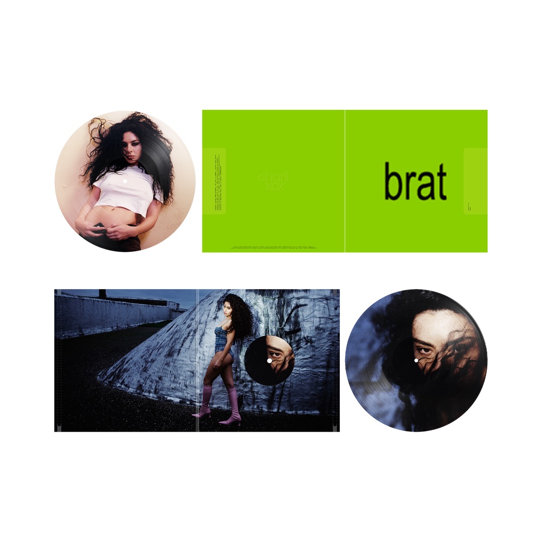 Charlie xcx - BRAT (360_brat exclusive vinyl), 興趣及遊戲, 音樂、樂器 & 配件, 音樂與媒體 ...