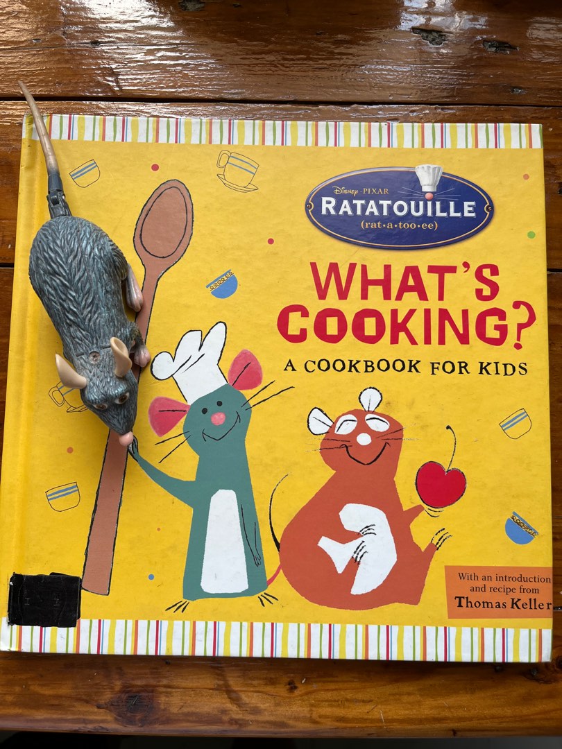 Cookbook Ratatouille for Kids with a free Ratatouille Toy, Everything ...