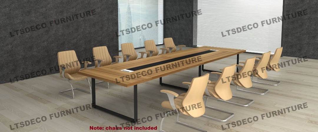 CUSTOM MADE CONFERENCE MEETING TABLE OFFICE FURNITURE, Furniture & Home ...