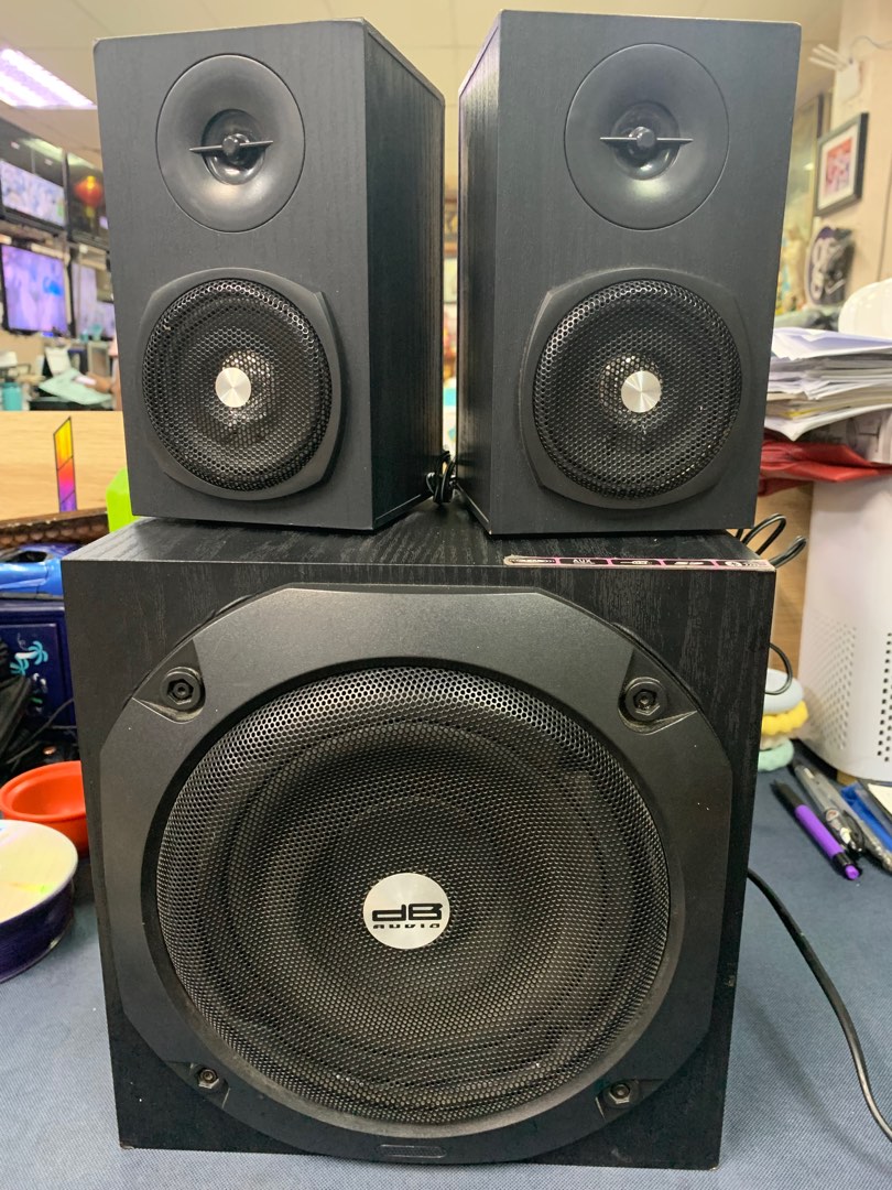 Dbaudio Bulldog Sub 2.1 Bluetooth Channel Speaker, Audio, Soundbars ...