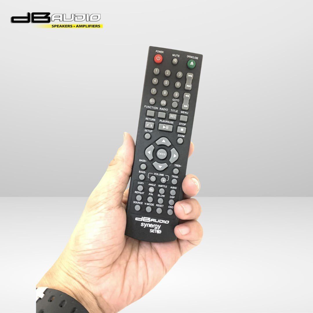 DBaudio Synergy Set of 3 75Wx2 High Power Amplifier DVD/Bluetooth/FM ...