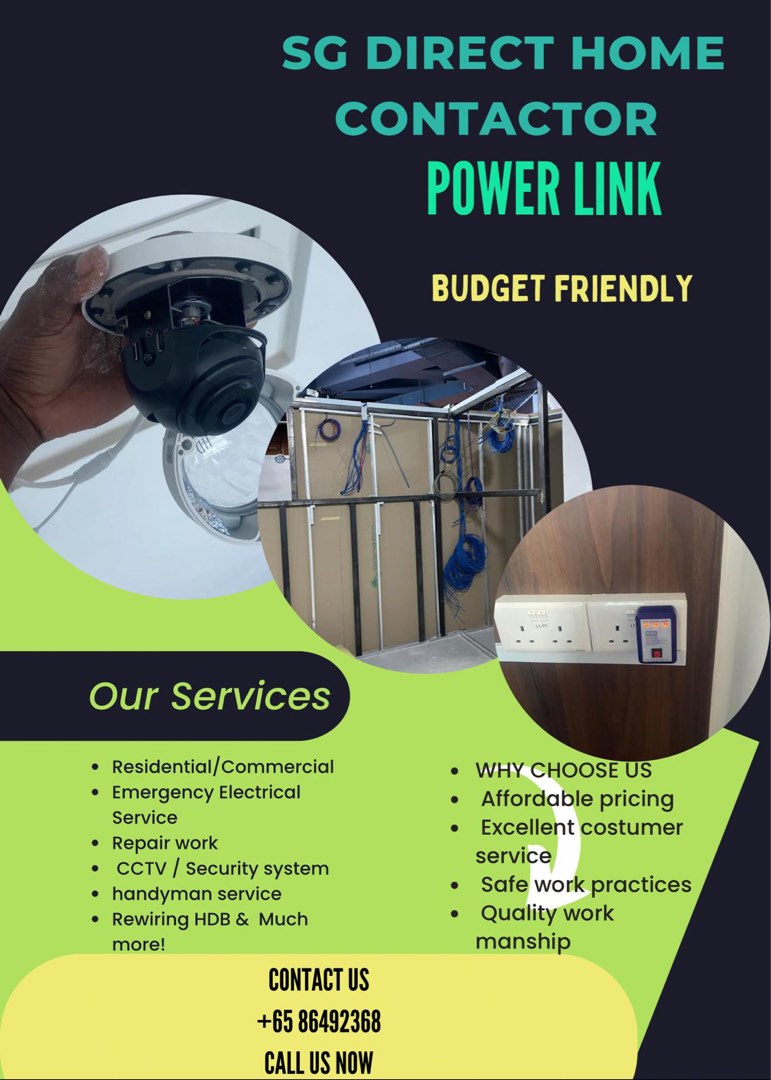 Electrical services/Direct electricians/Power trip/Home re-wiring ...