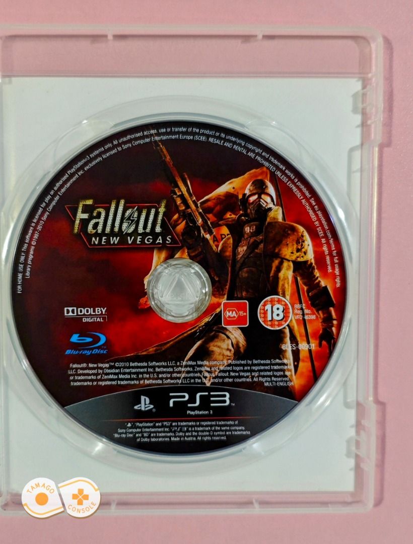 Fallout New Vegas - [PS3 Game] [ENGLISH Language], Video Gaming, Video ...