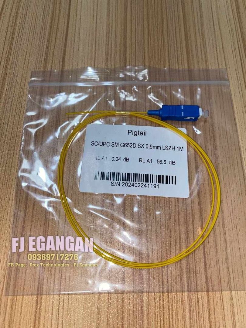 Fiber Pigtail SC & Fiber Pigtail LC, Computers & Tech, Parts & Accessories, Other Accessories on ...