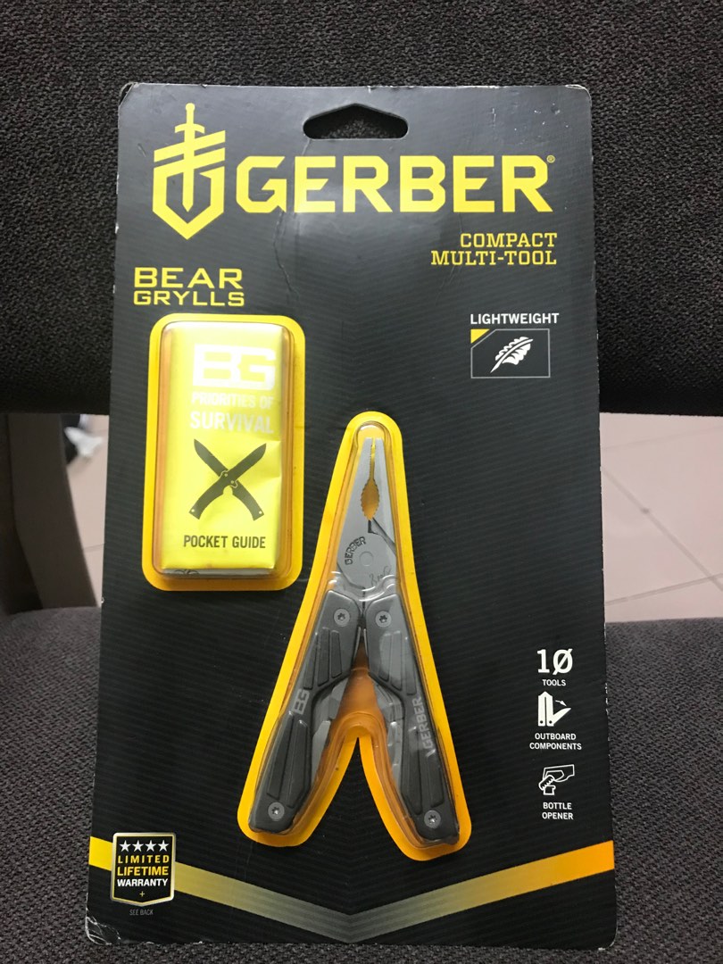 GERBER BEAR GRYLLS COMPACT MULTI-TOOL, Sports Equipment, Hiking ...
