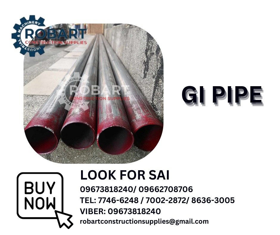 GI Pipe, Commercial & Industrial, Construction Tools & Equipment on ...