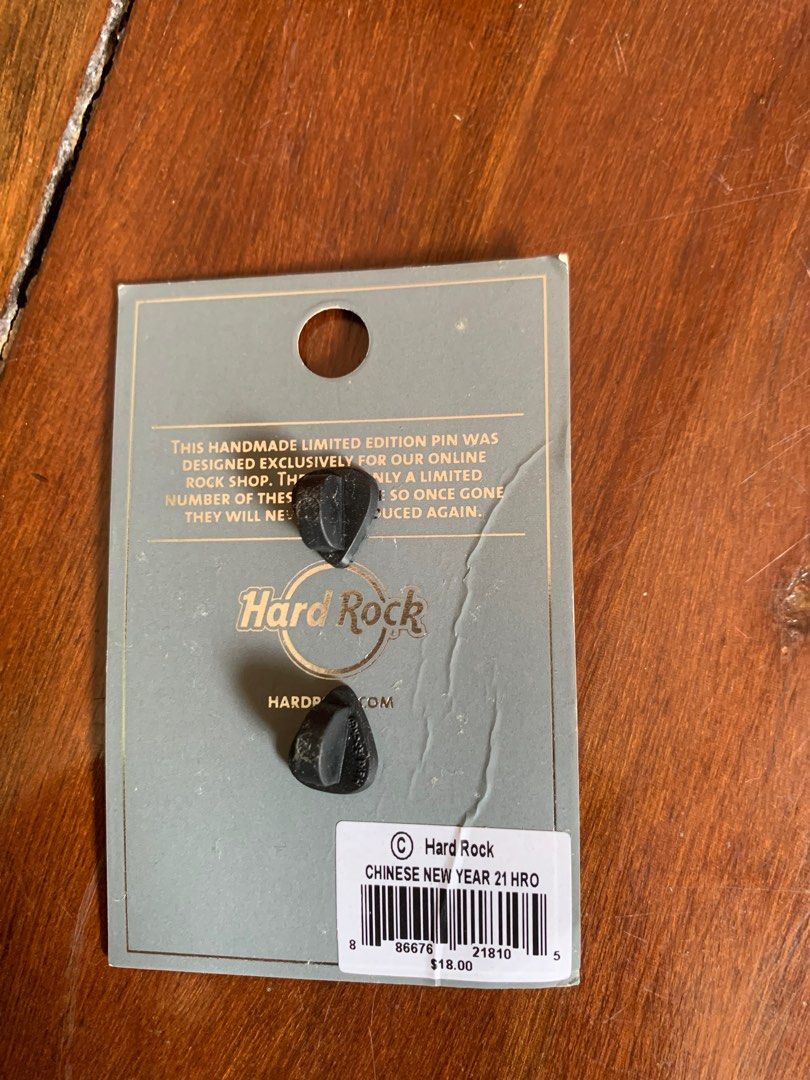 HARD ROCK Pin CNY Edition, Hobbies & Toys, Travel, Travel Essentials ...