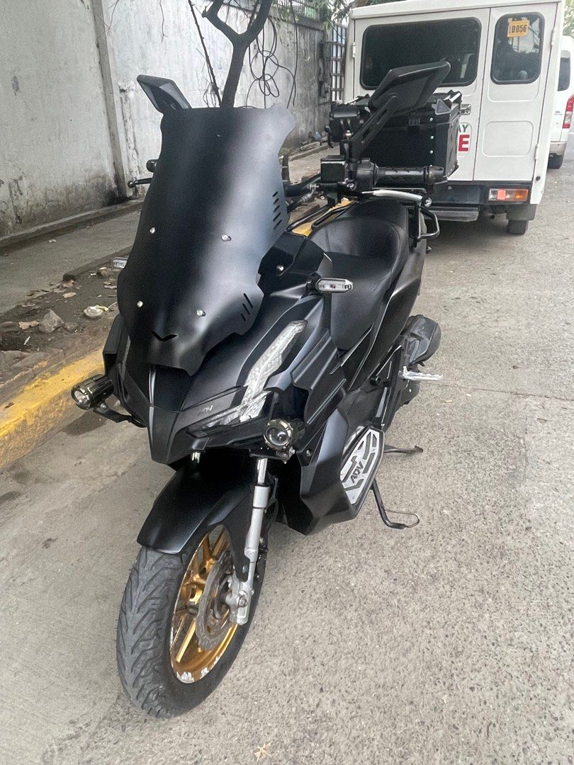 honda adv 2020 black, Motorbikes, Motorbikes for Sale on Carousell