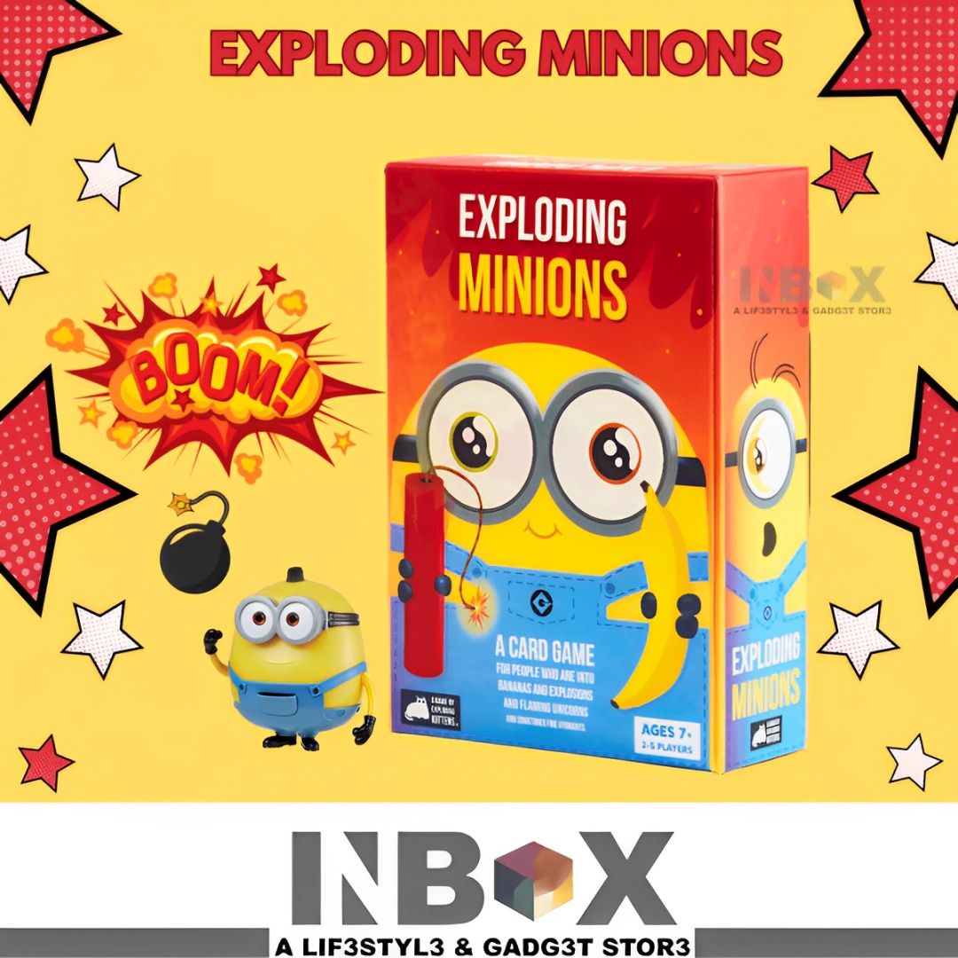 IN-BOX Exploding Minions, Hobbies & Toys, Toys & Games on Carousell