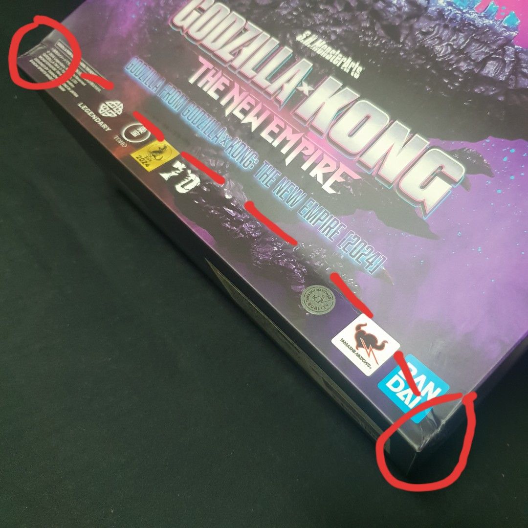 [IN-STOCK, LAST-1!!] S.H. MonsterArts SHMA Godzilla + Kong Set from ...