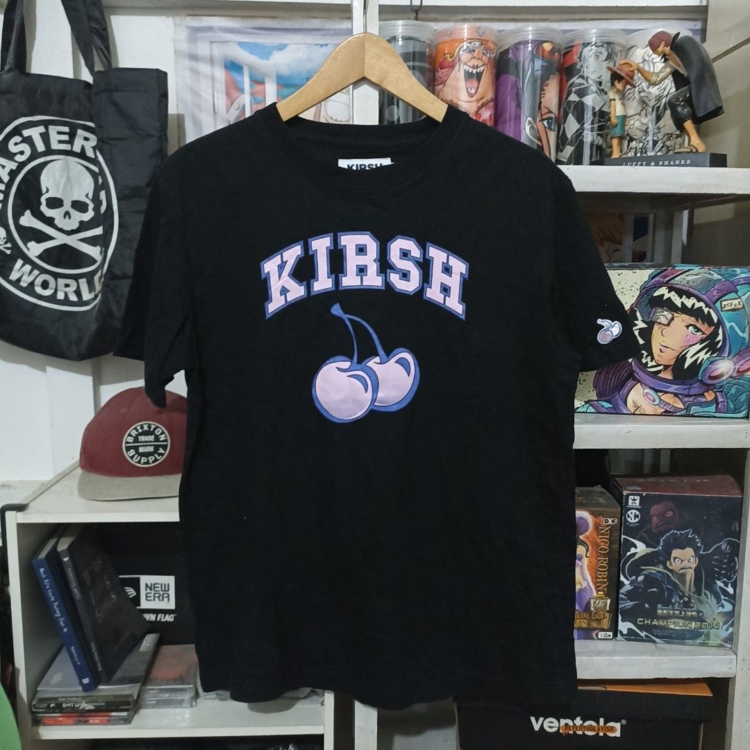 KAOS KIRSH BIG LOGO SECOND #DS, Fesyen Pria, Pakaian , Atasan di Carousell