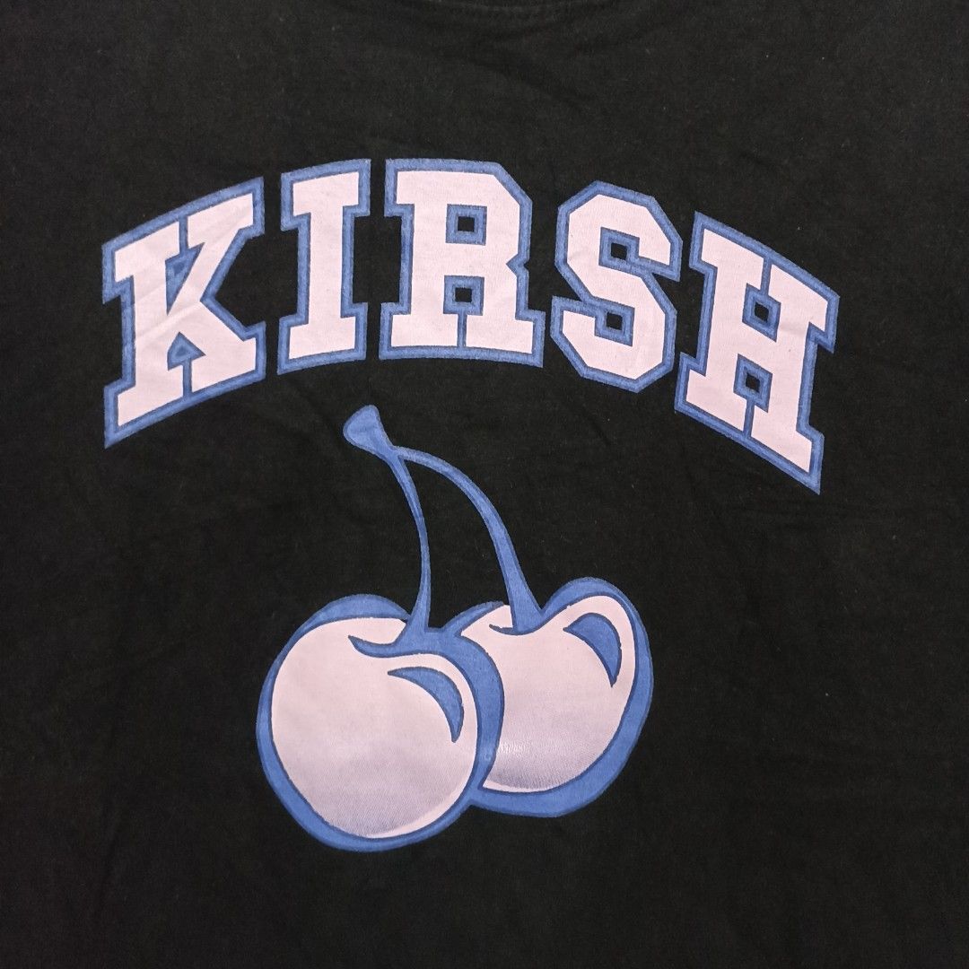 KAOS KIRSH BIG LOGO SECOND #DS, Fesyen Pria, Pakaian , Atasan di Carousell