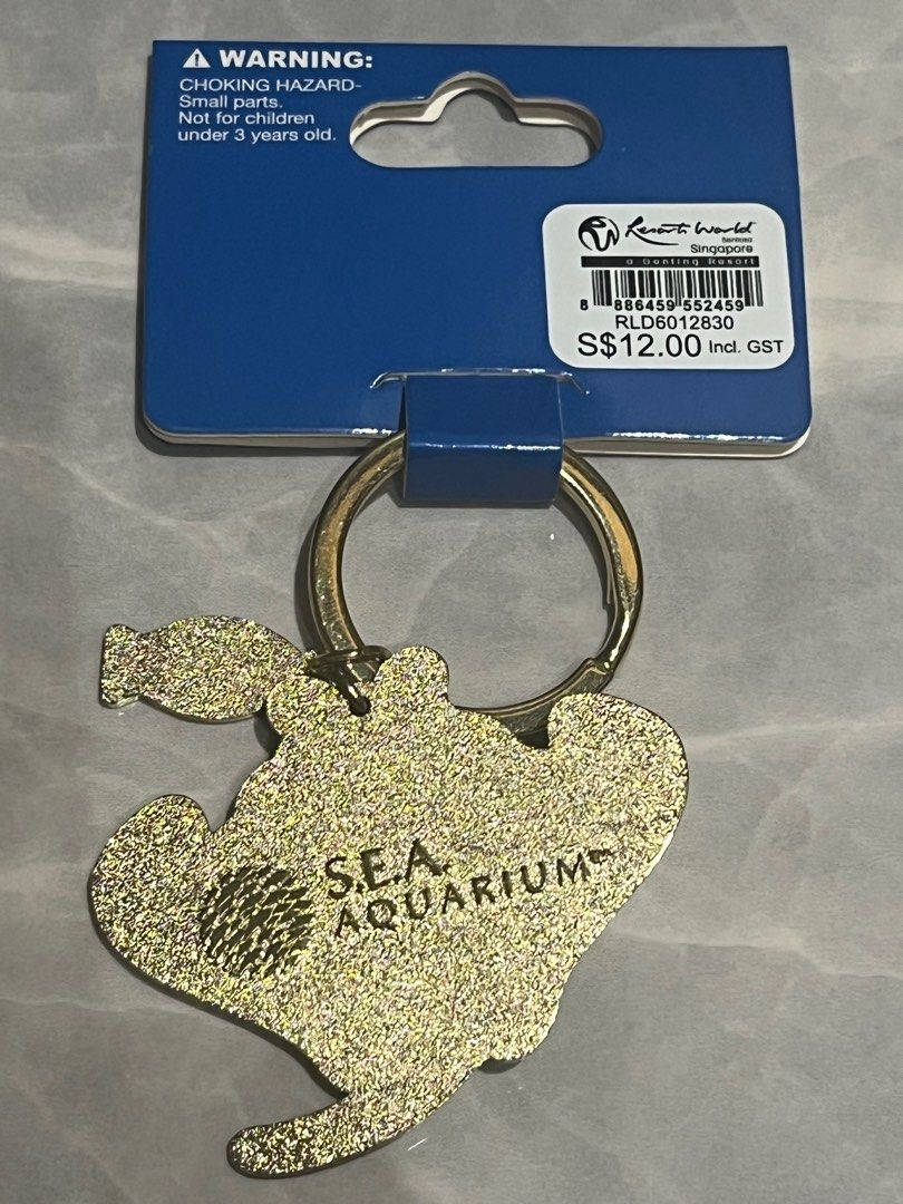 Key chain from SEA Aquarium, Hobbies & Toys, Memorabilia & Collectibles ...