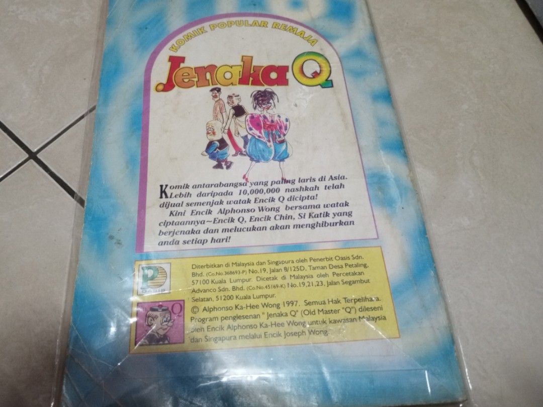 Komik Jenaka Q Bahasa Melayu (Edisi Percubaan), Hobbies & Toys, Books ...