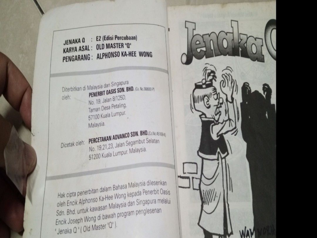 Komik Jenaka Q Bahasa Melayu (Edisi Percubaan), Hobbies & Toys, Books ...