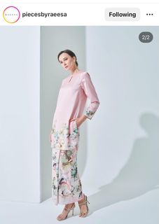 Kurung kurta set pieces by raeesa, Women's Fashion, Muslimah Fashion ...