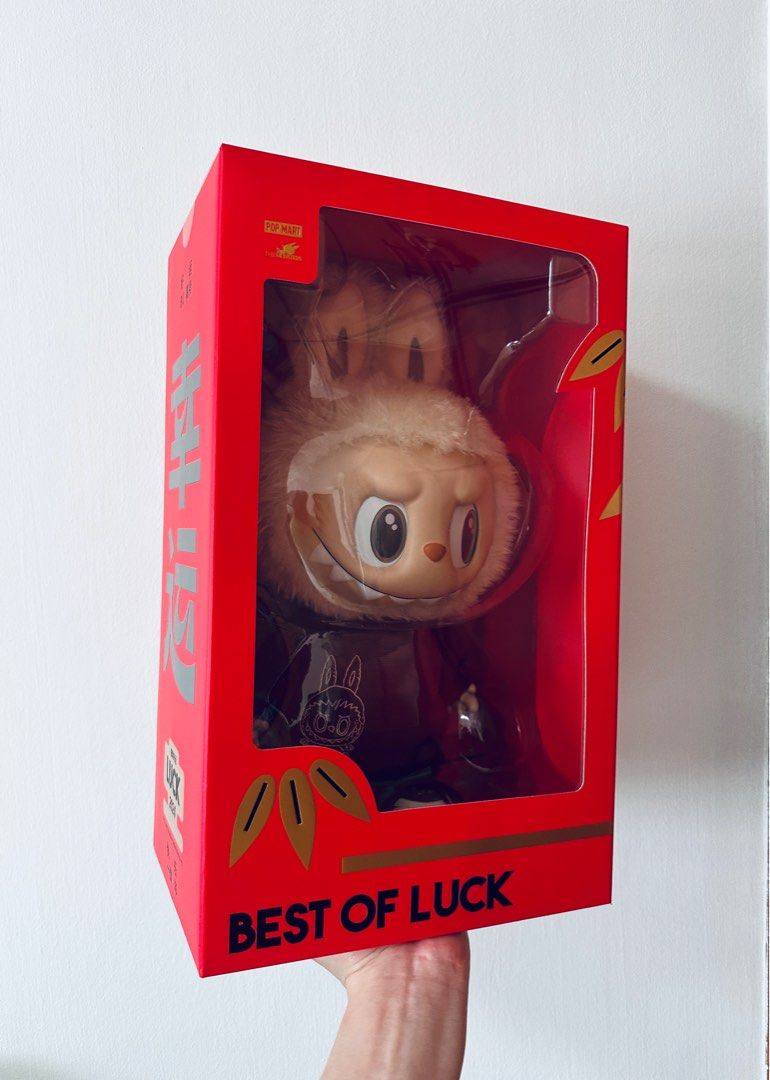 LABUBU POP MART THE MONSTERS - Best of Luck Vinyl Plush Doll, Hobbies ...
