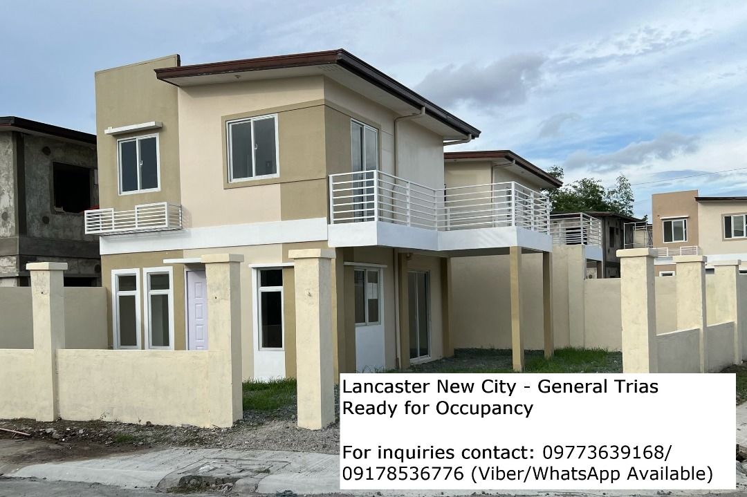 LANCASTER NEW CITY - GENERAL TRIAS, CAVITE HOUSE FOR SALE - Ready for ...