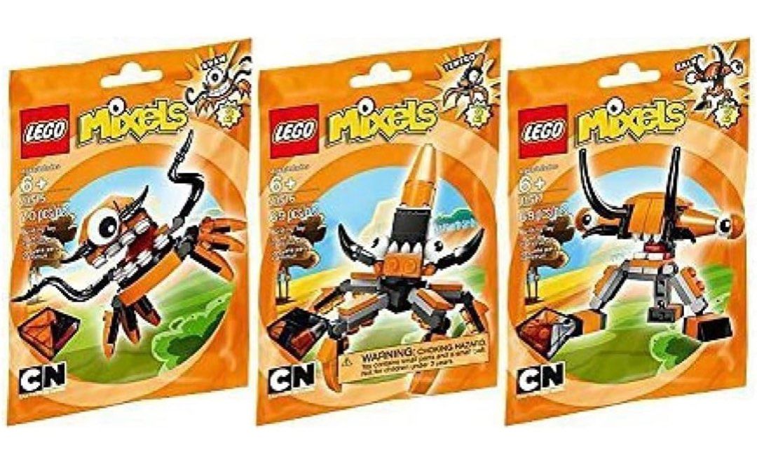 LEGO Mixels Series 2 (Set of 3), Hobbies & Toys, Toys & Games on Carousell