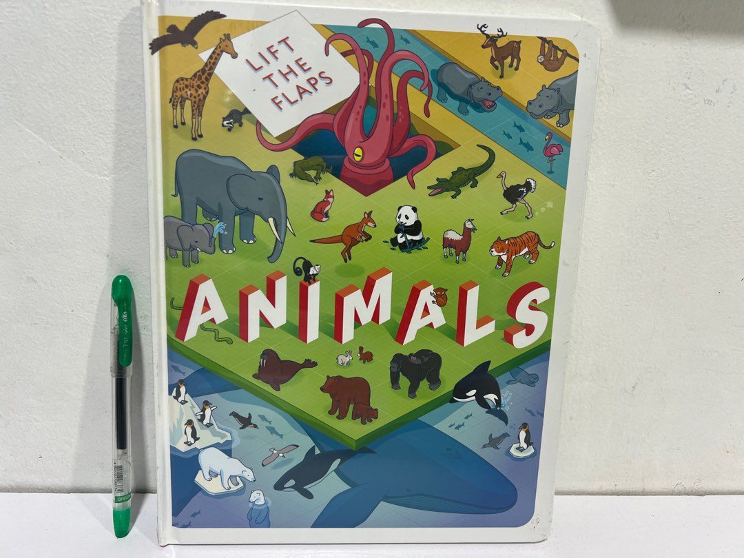 Lift the Flaps Animals, Hobbies & Toys, Books & Magazines, Children's ...