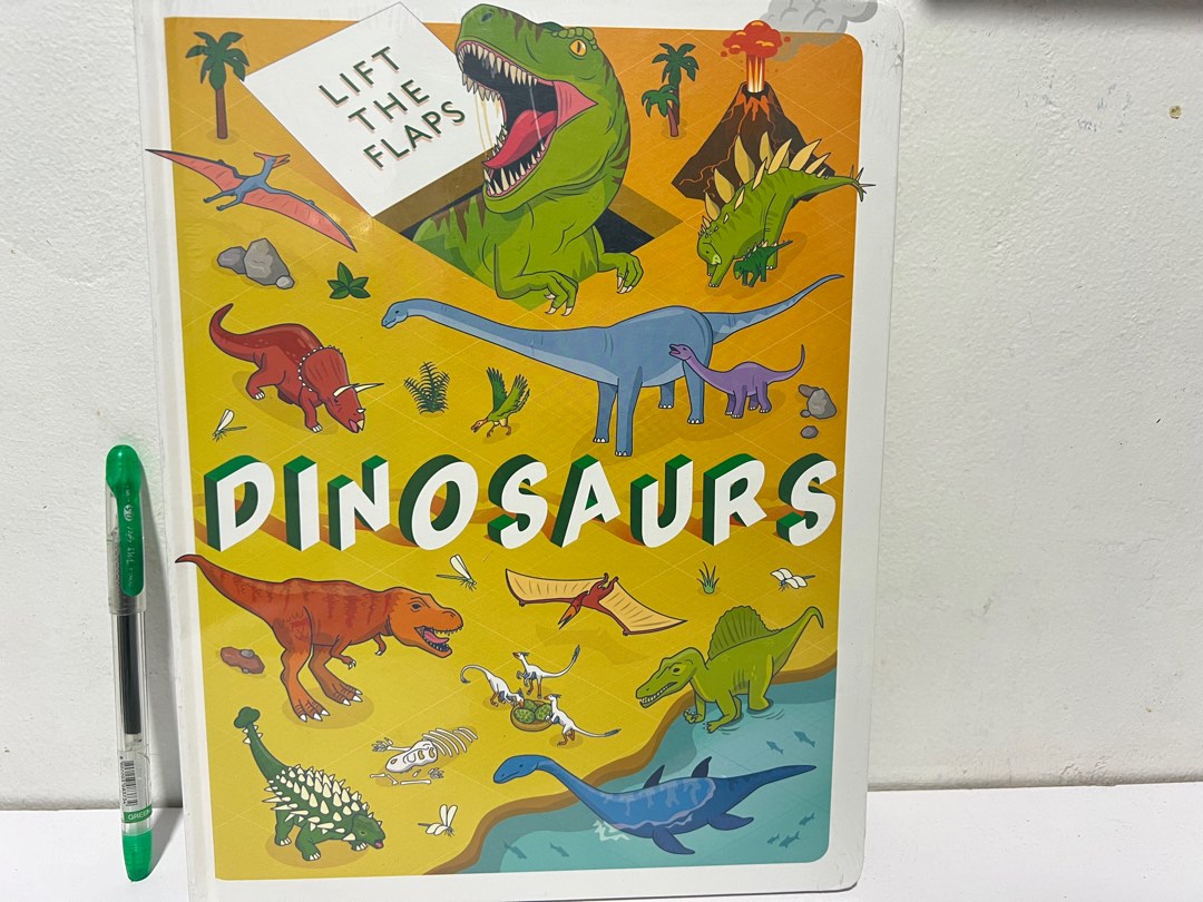 Lift the Flaps Dinosaurs, Hobbies & Toys, Books & Magazines, Children's ...