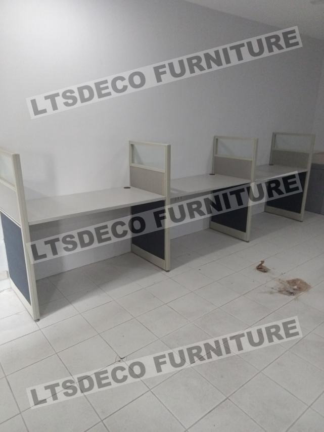 LINEAR WORKSTATION IN CUSTOMIZED | OFFICE PARTITION | OFFICE FURNITURE ...