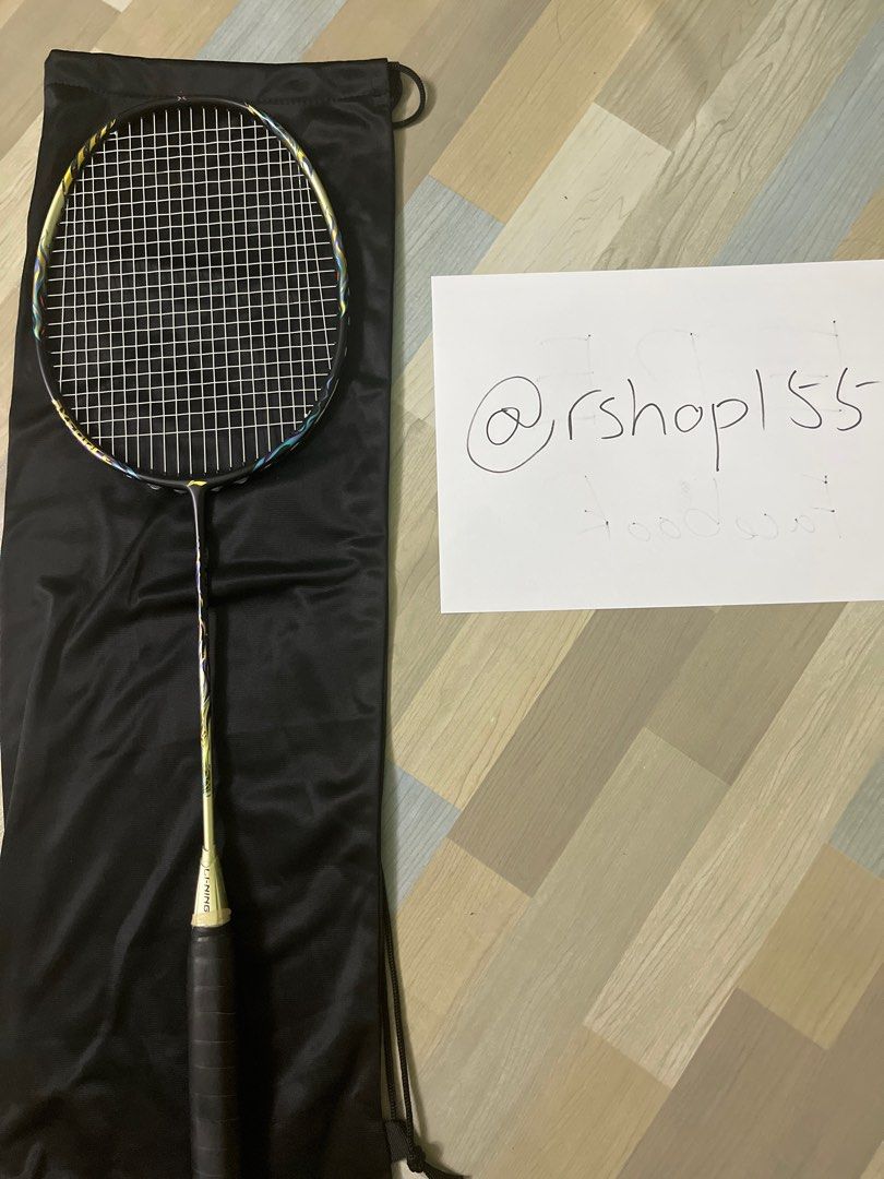 Lining Axforce 100, Sports Equipment, Sports & Games, Racket & Ball ...