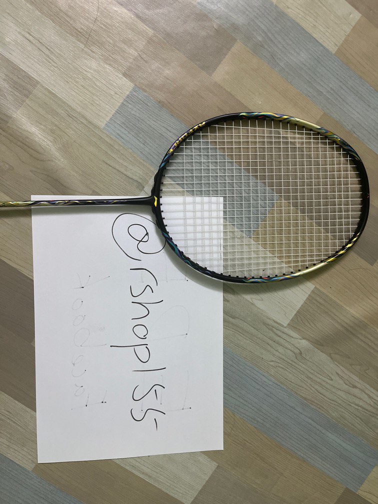 Lining Axforce 100, Sports Equipment, Sports & Games, Racket & Ball ...