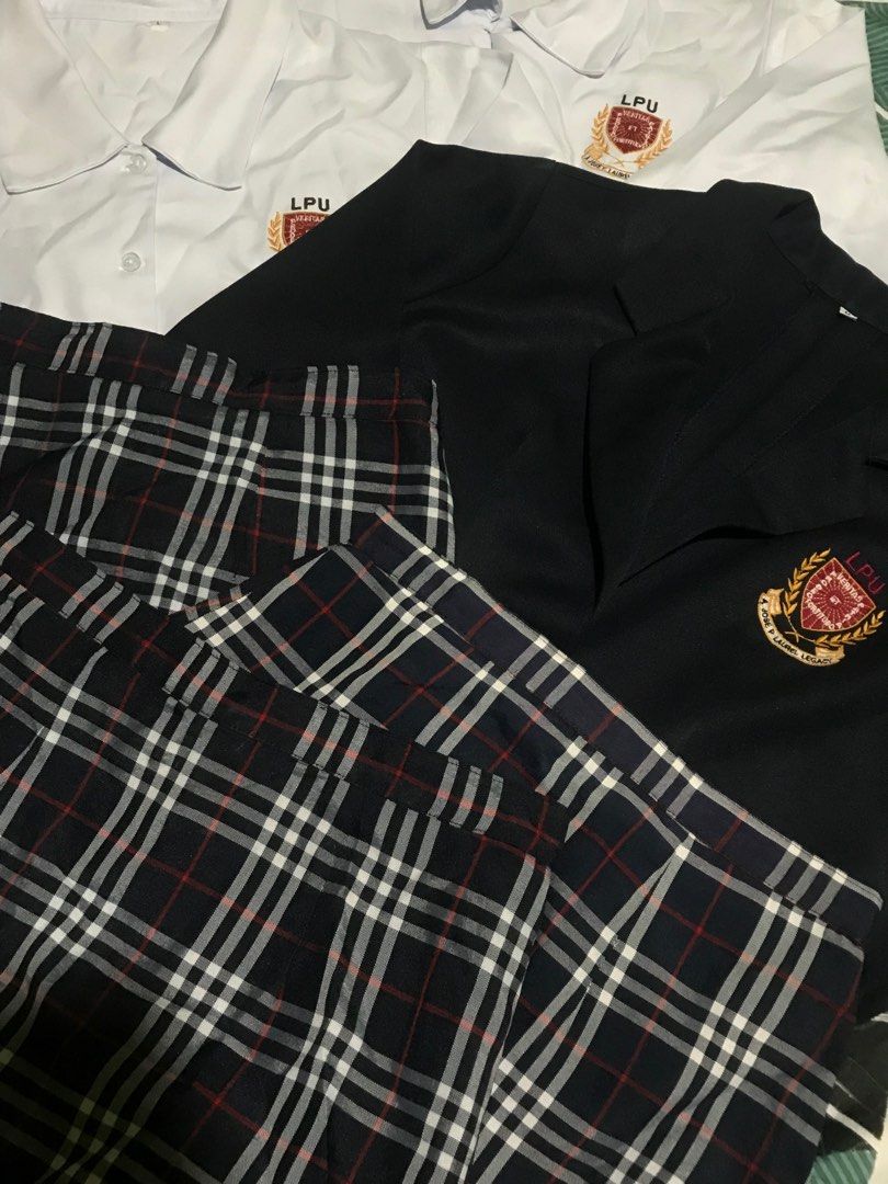 LPU SHS UNIFORM SET, Women's Fashion, Tops, Longsleeves on Carousell