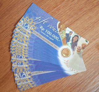 Voucher MAP, Tiket & Voucher, Kartu Hadiah & Voucher di Carousell