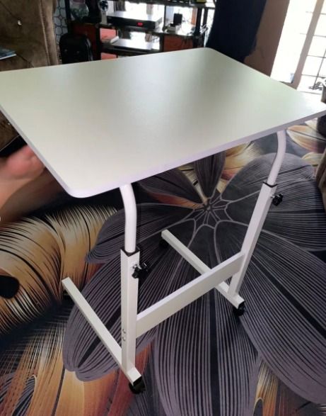 ONLY SHIPPING Meja Blajar/Meja Beroda Computer Desk Bed Side Study ...