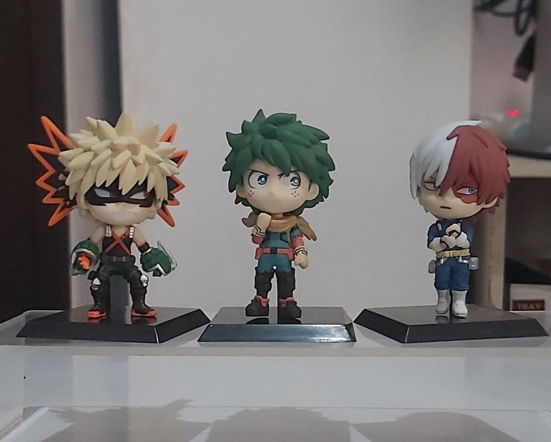 MHA Deku/Shoto/Bakugo mini figures, Hobbies & Toys, Toys & Games on ...