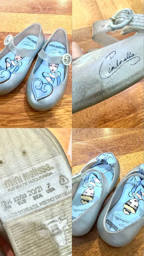 Mini melissa Cinderella, Babies & Kids, Babies & Kids Fashion on Carousell
