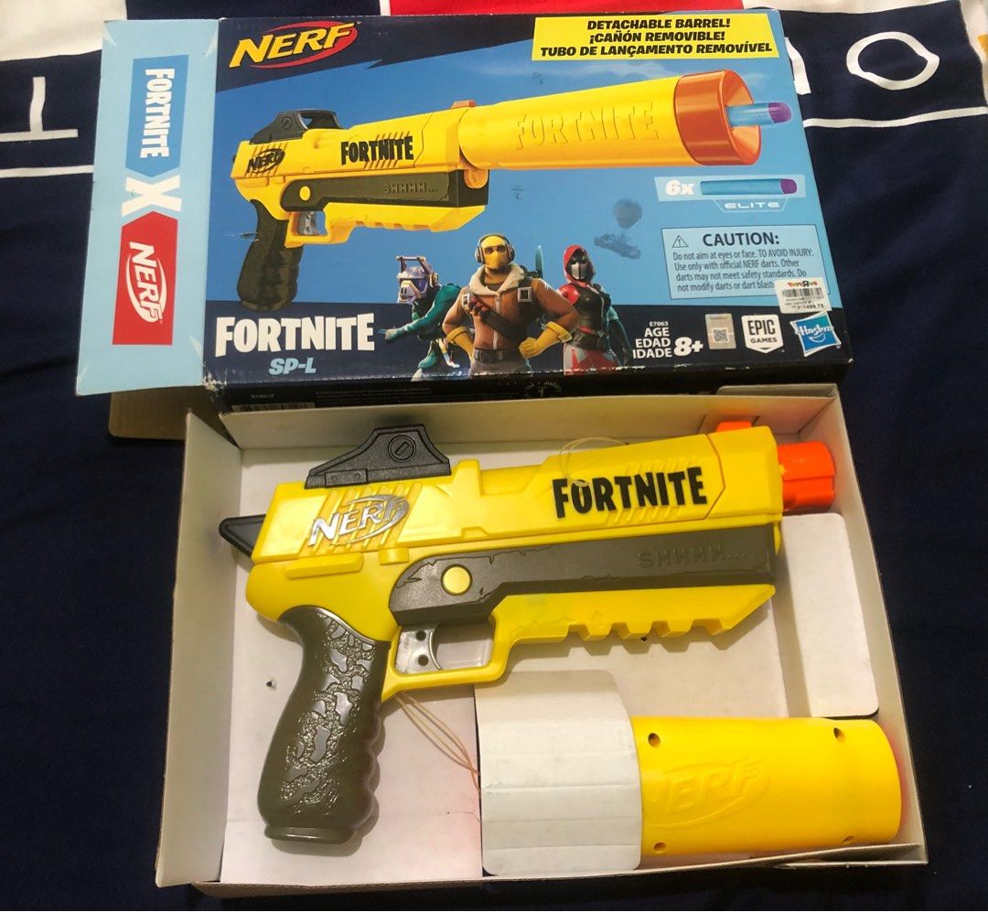 NERF GUN ( Fortnite SP-L), Hobbies & Toys, Toys & Games on Carousell
