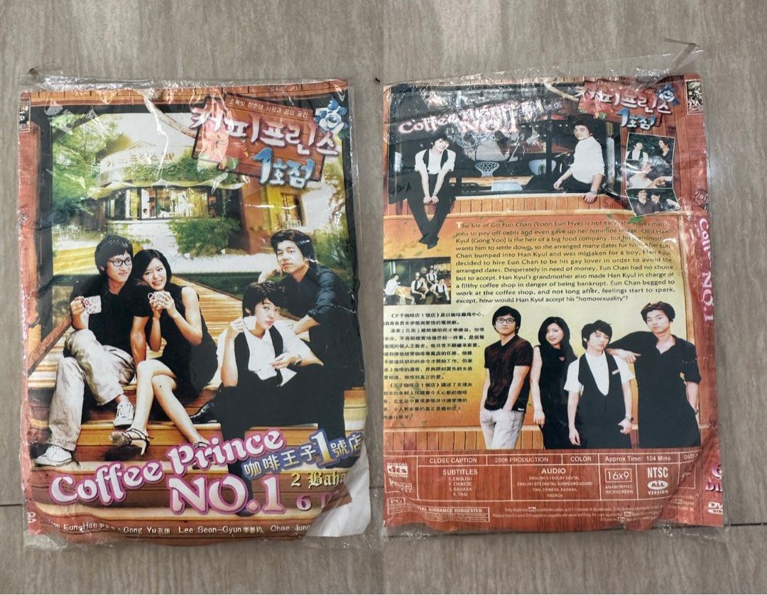 (NEW) DVD SERIES (WHY WHY LOVE / MY GIRL / COFFEE PRINCE), Musik & Media, CD, DVD & Lainnya di ...