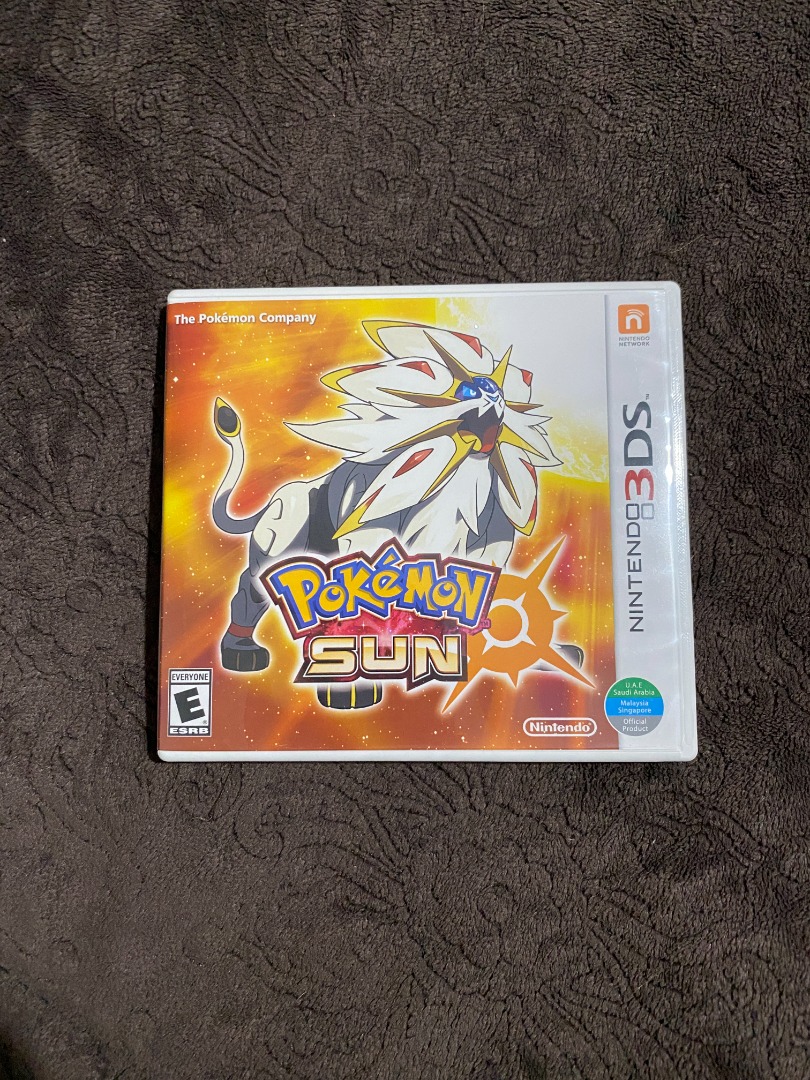 Nintendo 3DS Pokemon Sun Game, Video Gaming, Video Game Consoles ...