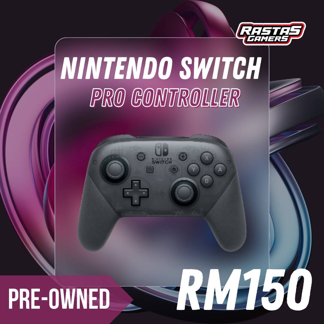 NSW Pro Controller Original, Video Gaming, Gaming Accessories ...