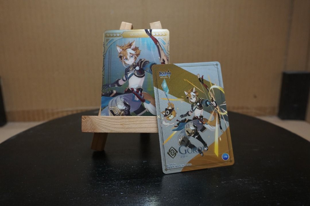 GOROU (OFFICIAL Genshin Impact Bandai Namco Cards), Hobbies & Toys ...