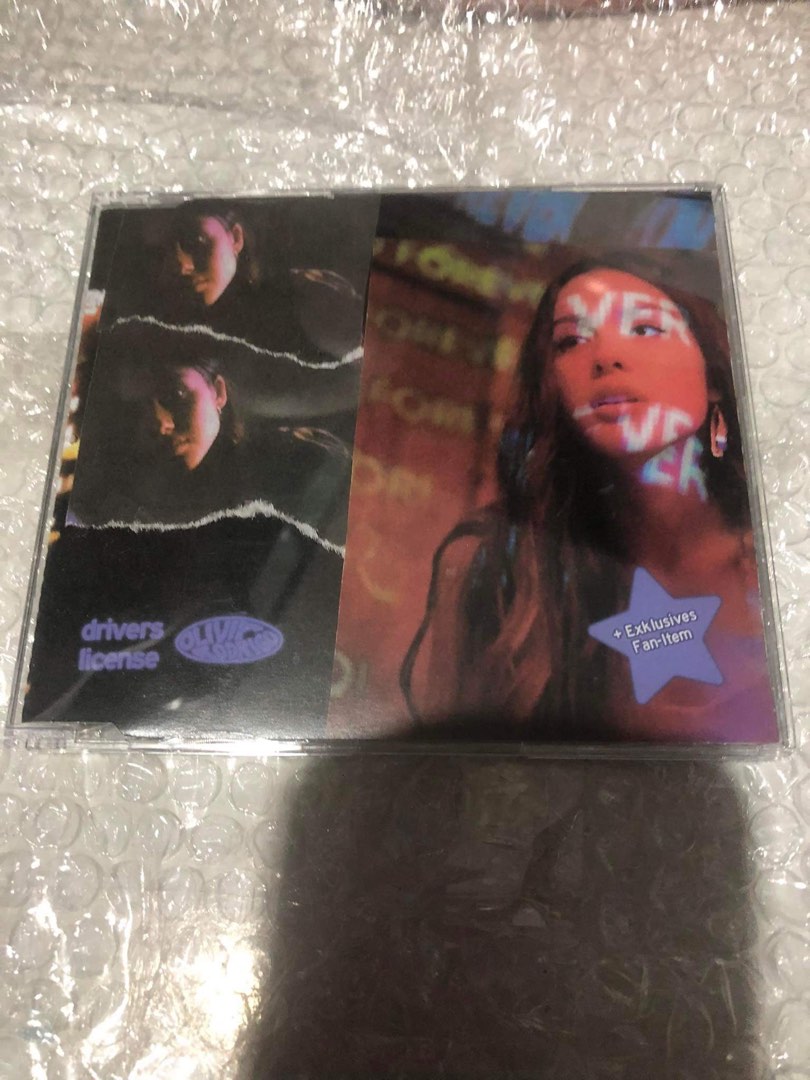 Olivia Rodrigo Drivers License CD Single, Hobbies & Toys, Music & Media ...