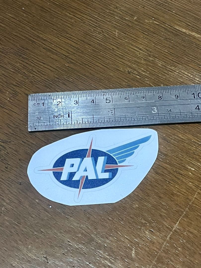 PAL 1962 Logo Sticker Matte Vinyl, Hobbies & Toys, Stationary & Craft ...