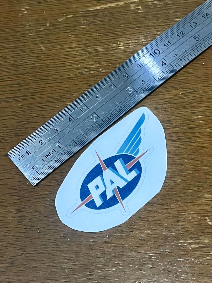 PAL 1962 Logo Sticker Matte Vinyl, Hobbies & Toys, Stationary & Craft ...