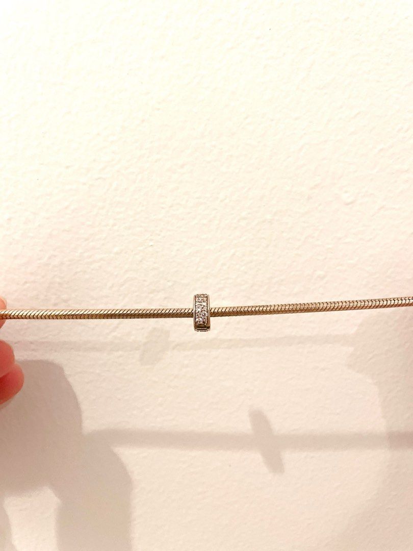 Pandora Charm Stopper, Fesyen Wanita, Aksesoris di Carousell