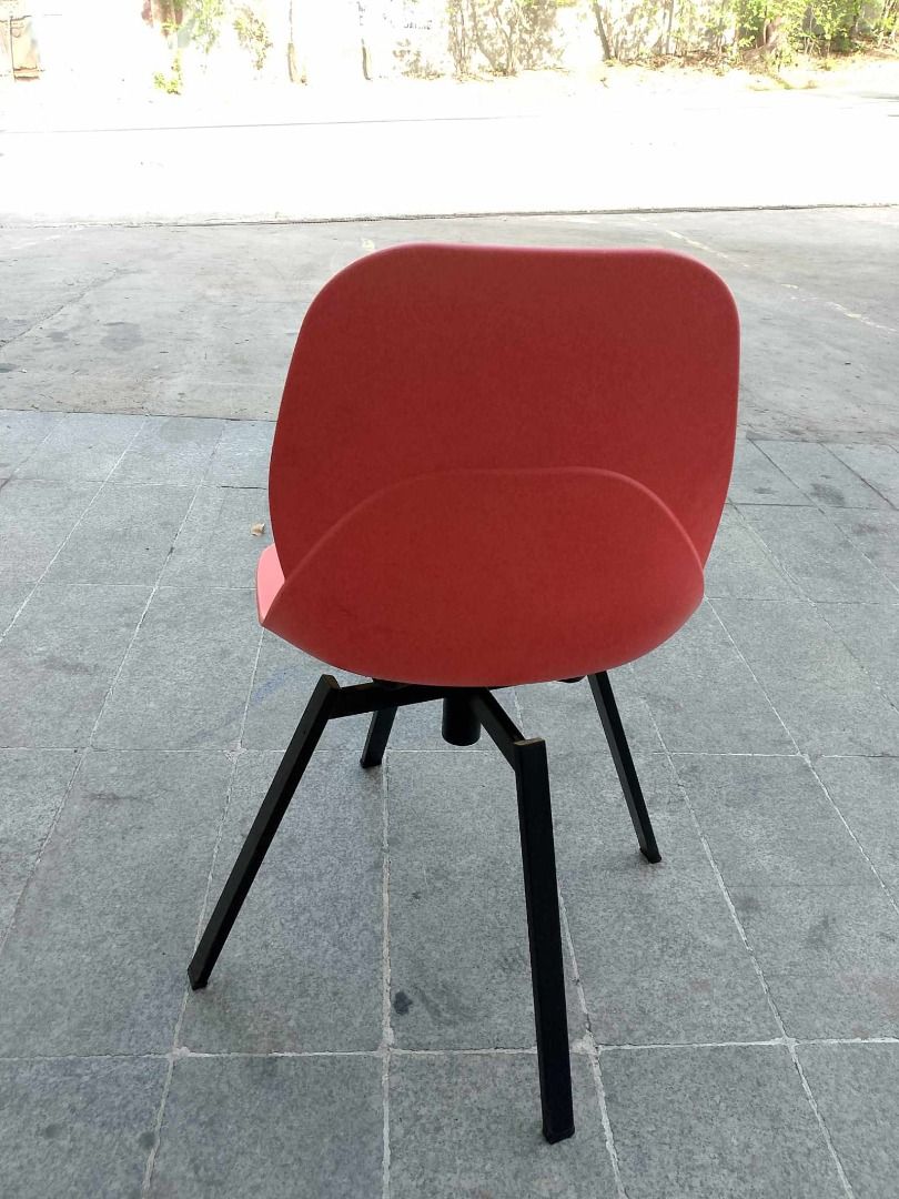 PLASTIC CHAIR RED, Furniture & Home Living, Furniture, Chairs on Carousell