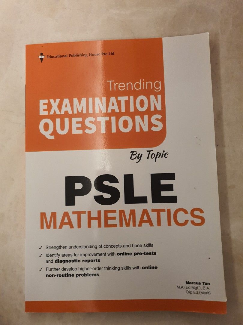 PSLE Maths Questions By Topic, Hobbies & Toys, Books & Magazines ...