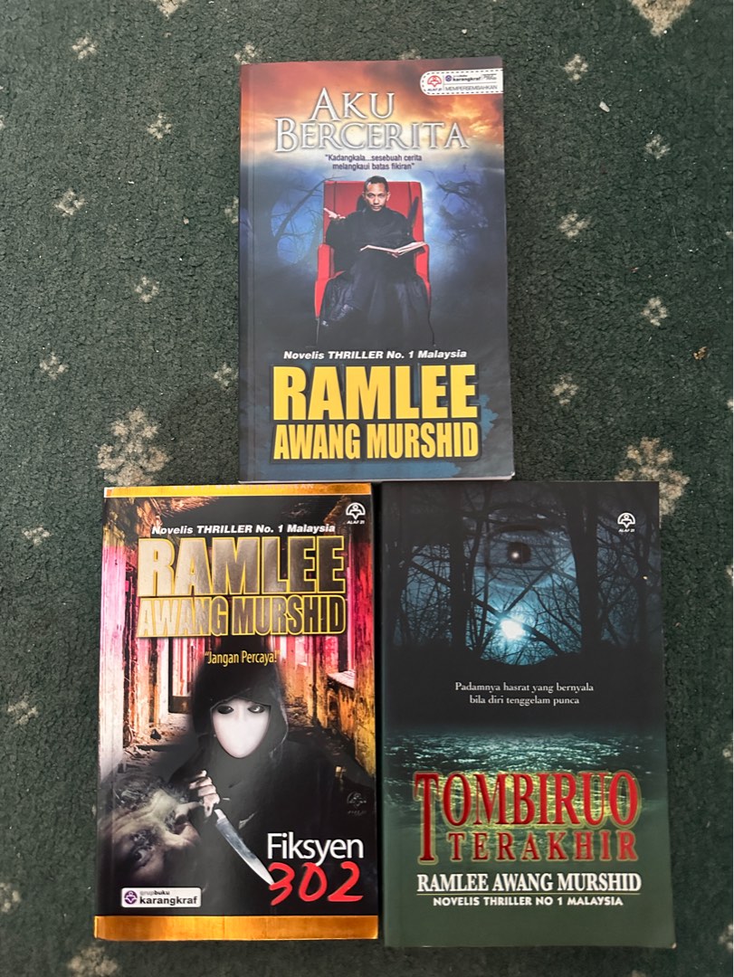 Ramlee Awang Murshid novels, Hobbies & Toys, Books & Magazines ...