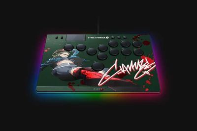 RAZER KITSUNE ALL-BUTTON OPTICAL ARCADE CONTROLLER FOR PS5 & PC (SF6 ...