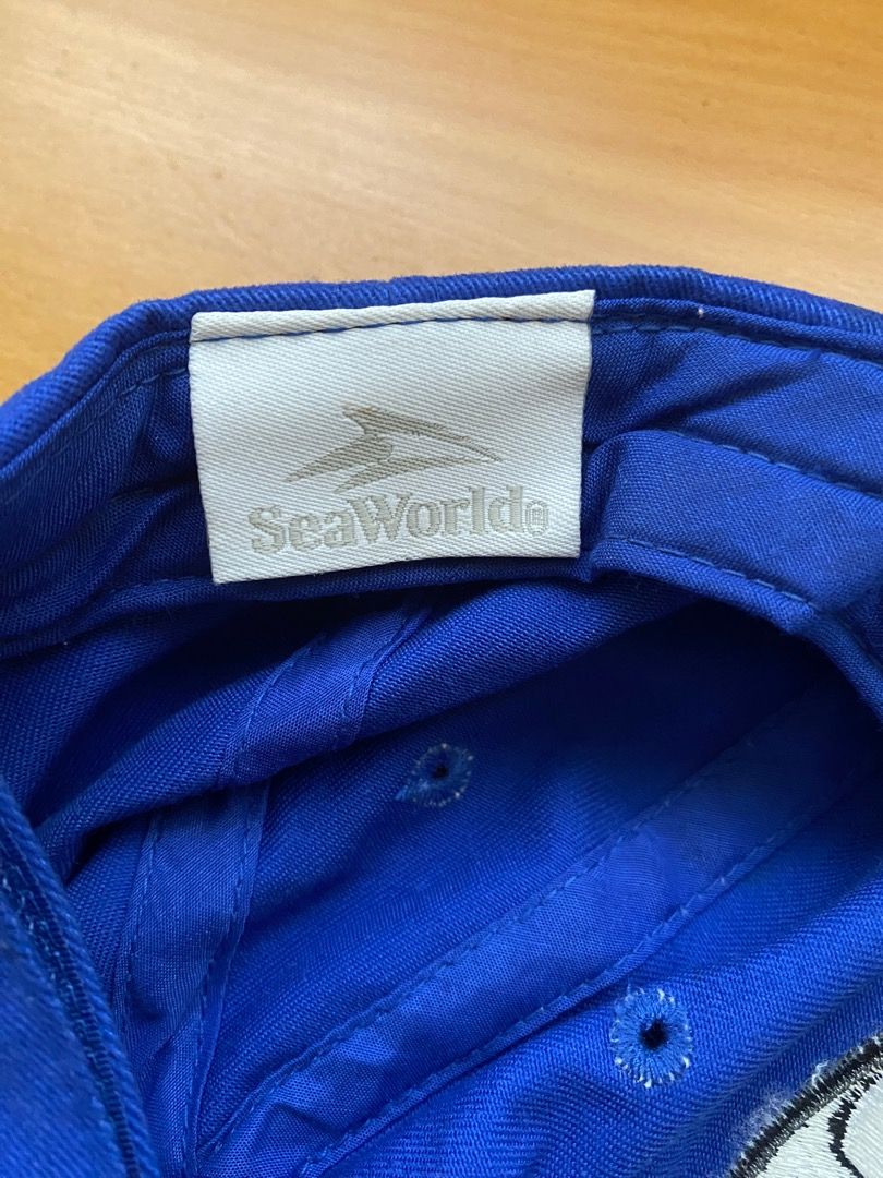 Royal Blue Shamu SeaWorld Cap, Men's Fashion, Watches & Accessories ...